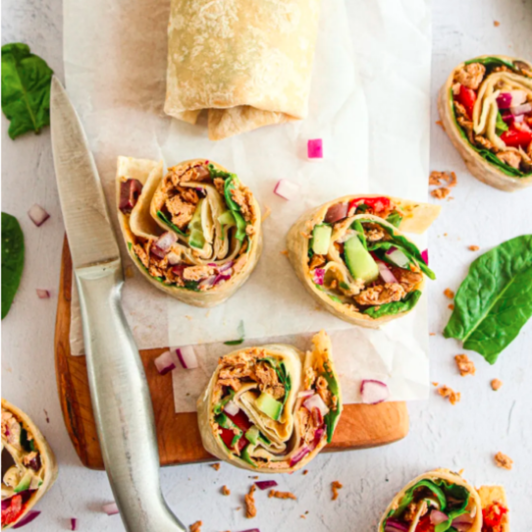 Greek Tortilla Rolls – 57Végane