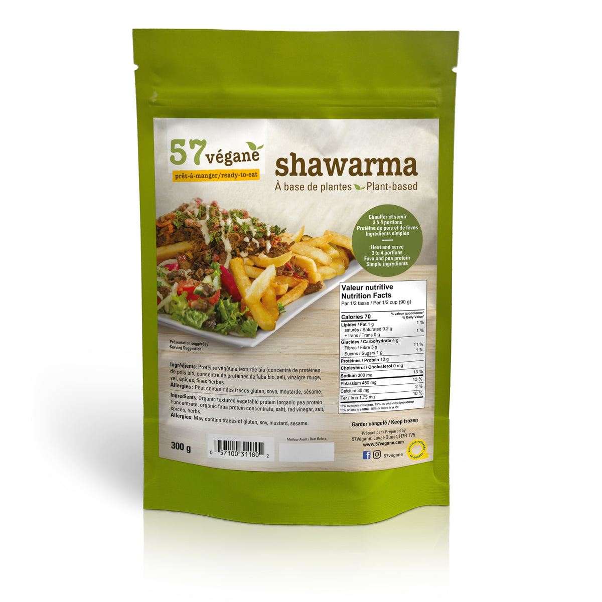 Plant-based Shawarma – 57Végane